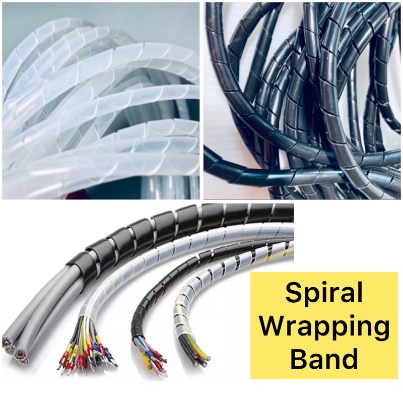 Spiral Wrapping Band 4mm / 6mm / 7.5mm / 9mm | 10 meters | Shopee ...