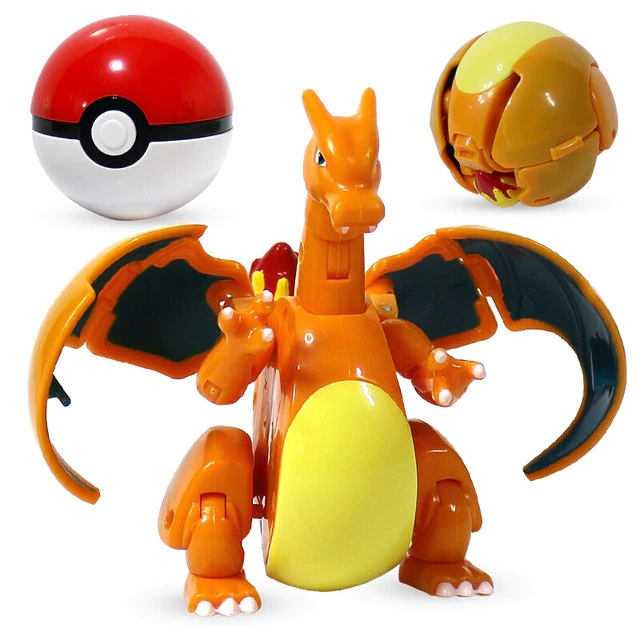Pokemon Figure Variant Ball Toy Model Charizard Pocket Monsters Action ...