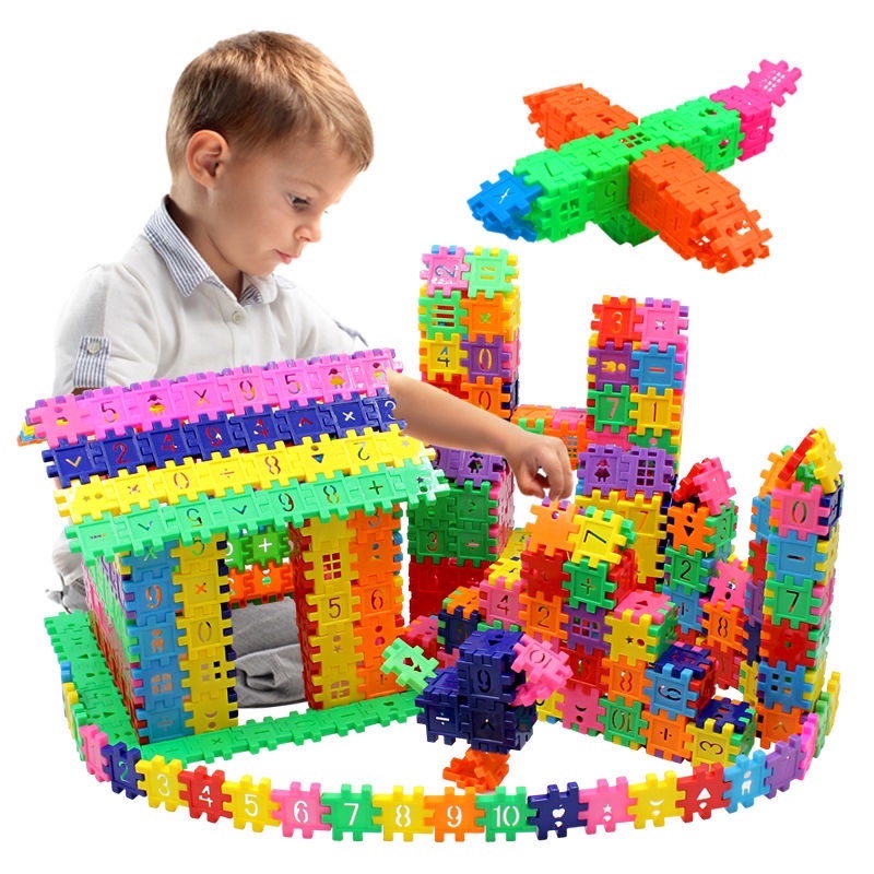 Best store DIY educational toys for children digital plug-in building ...