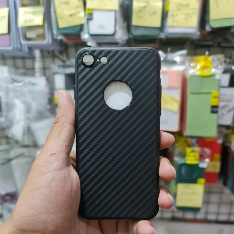 IPHONE 6/6S/6G/IPHONE 7/IPHONE 8 CASE SOFTCASE CARBON FULL, CASE FULL CARBON | Shopee Philippines