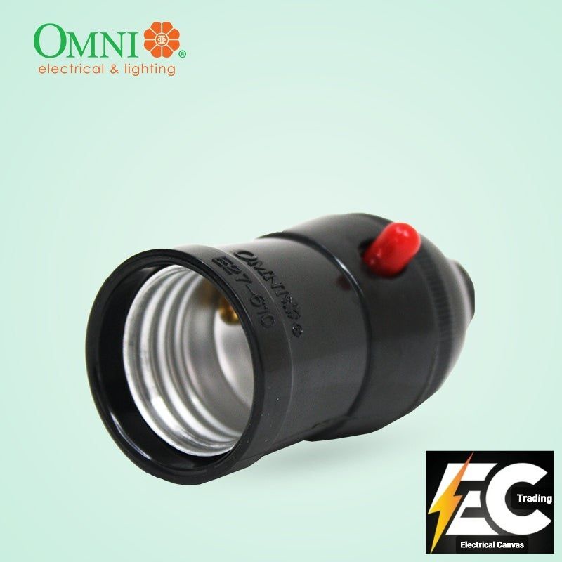OMNI Push Through Socket E27-610 | Shopee Philippines