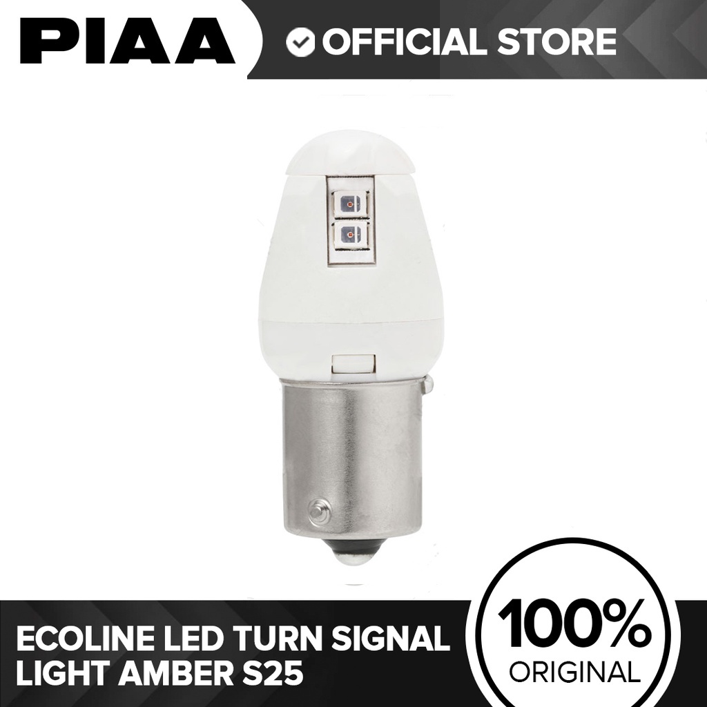PIAA Ecoline LED Turn Signal Light Amber S25 HS109 | Shopee Philippines