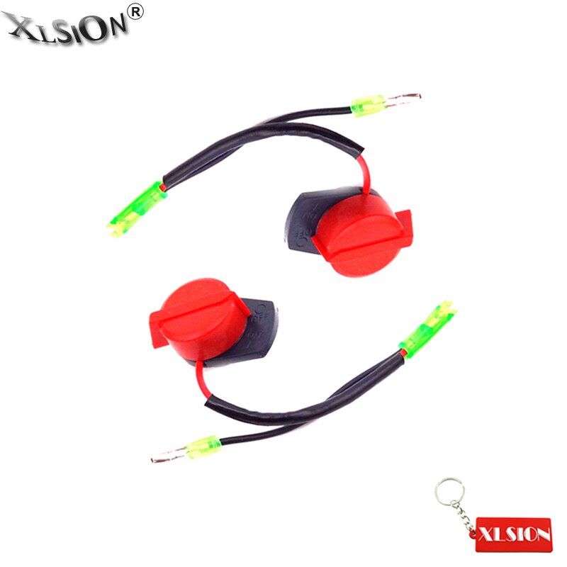 XLSION Aftermarket 2Pcs On Off Stop Kill Switch For Petrol Engine ...