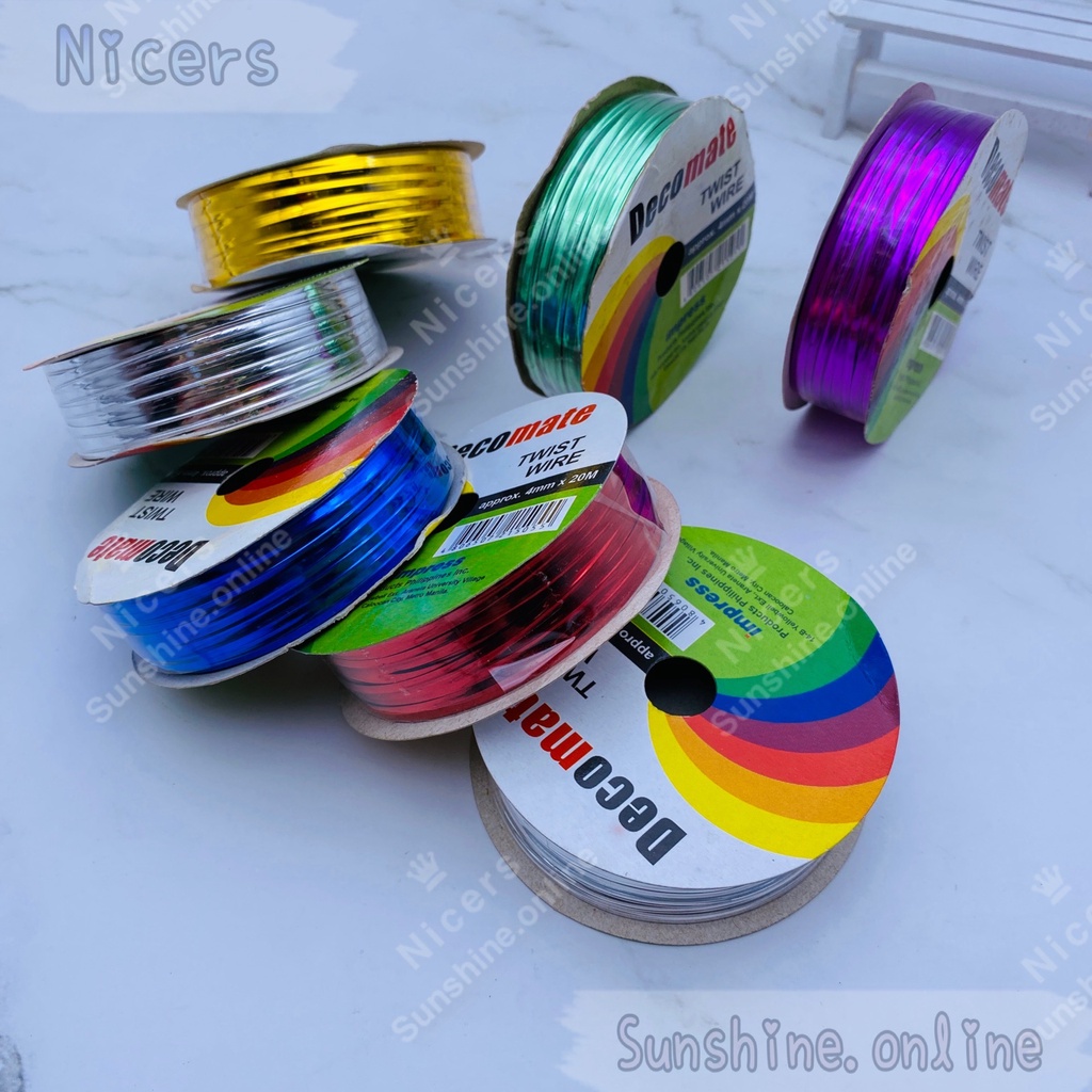 Decomate Metallic Twist Tie Wire packaging for Bread Loaf Souvenirs ...