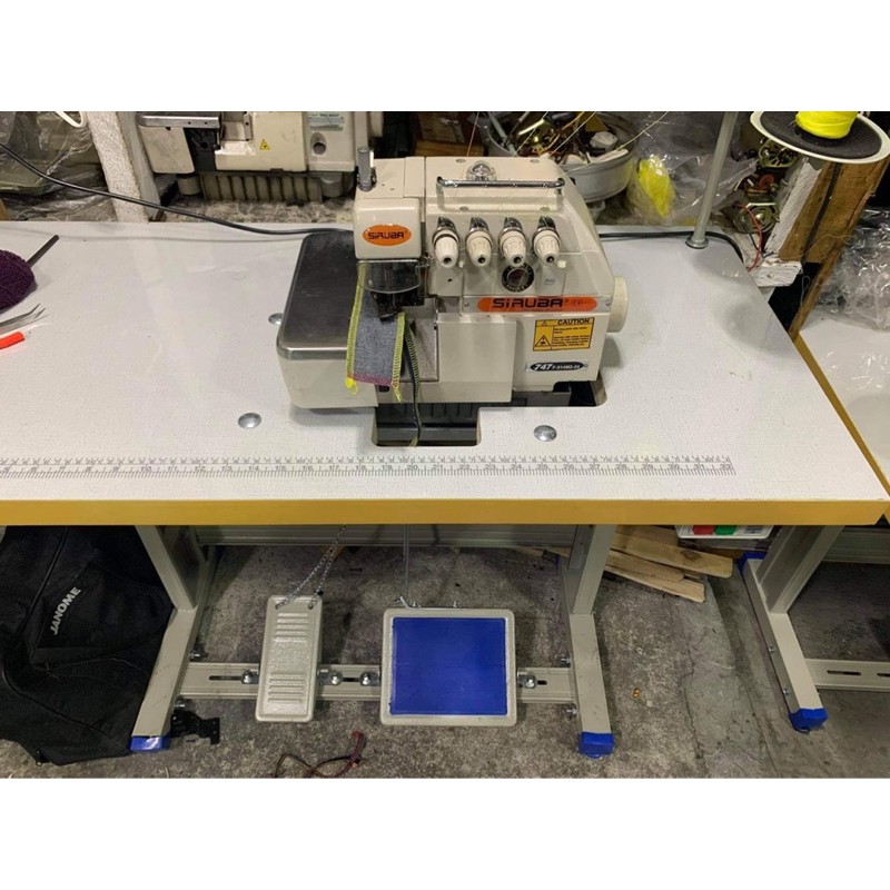 Edging sewing machine, Siruba overlock 4Threads Heavy duty, industrial ...