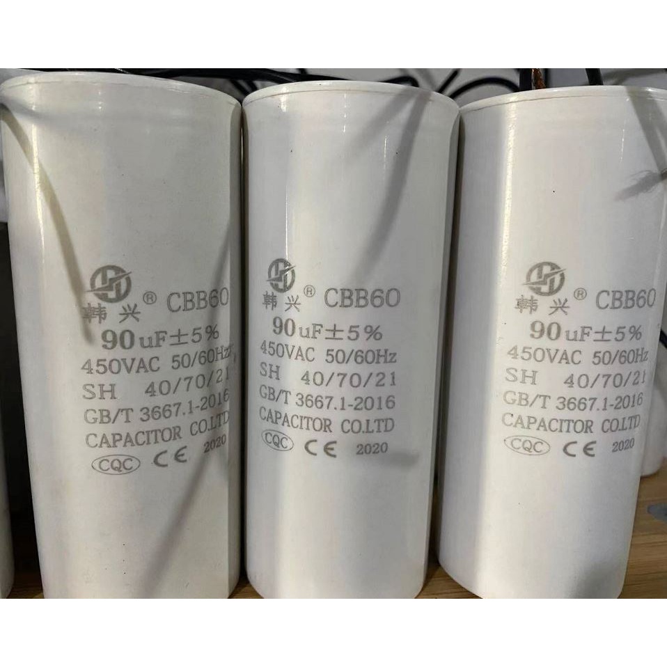 Capacitor CBB60 40UF 50UF 60UF 70UF 80UF 90UF washing pump water ...