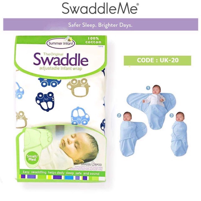 Swaddle me infant for babies (1pc) | Shopee Philippines