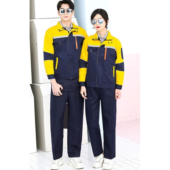 Sets Top + Pants PPE Safety Work Jacket Suits Workwear Labor ...