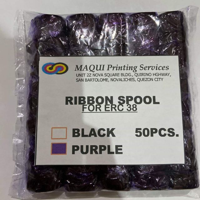 20-50 pcs PURPLE Ribbon ERC 38 /POS Ribbon/Cash Register Ribbon ...
