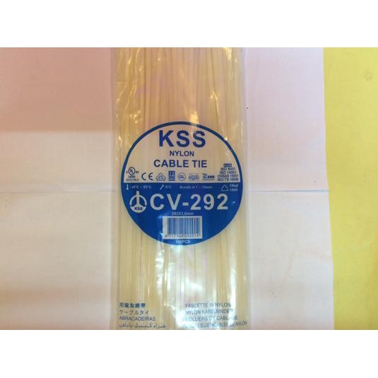 PUTIH Cable Ties 30cm CV-292 White KSS - CV-292 White | Shopee Philippines