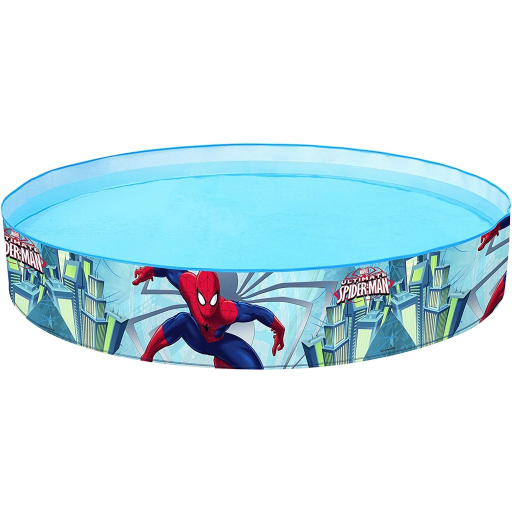 Bestway 98010 Spider Fill N' Fun Swimming Pool for Kids (60'' x 10 ...