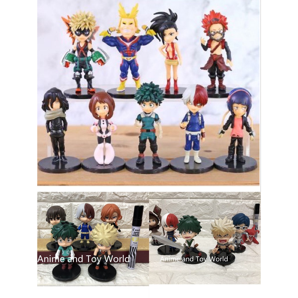 My Hero Academia Midoriya,Bakugo Set Of 5/6/9/12 Anime Collectible ...