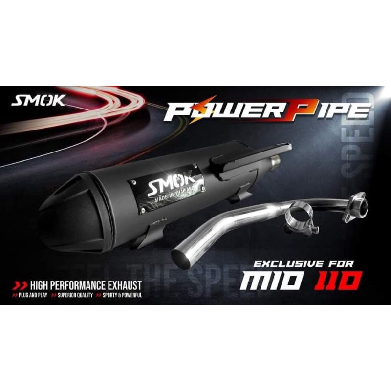 SMOK POWER PIPE BLACK - MIO SPORTY/ AMORE | Shopee Philippines