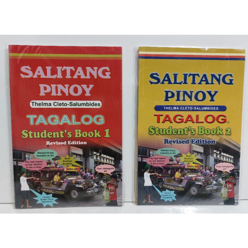 SALITANG PINOY TAGALOG: Student's Book 1 and 2 | Shopee Philippines