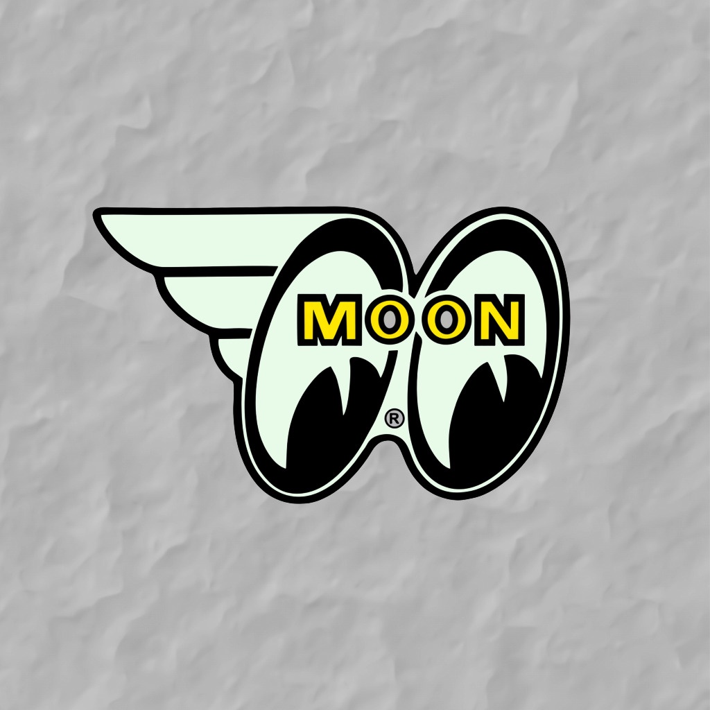Mooneyes Sticker | Hp Helmet Sticker | Motorcycle Sticker | Shopee ...