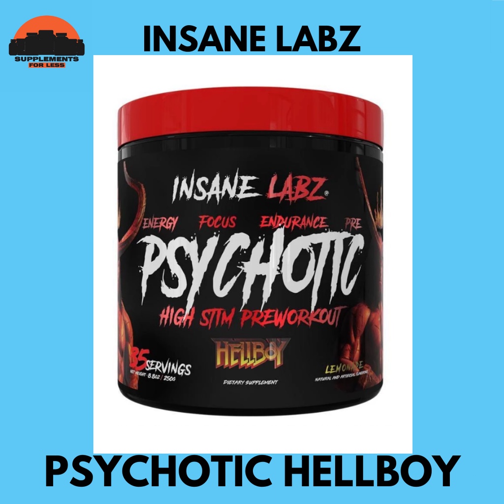 Insane Labz Psychotic HELLBOY Edition (35 servings) | Shopee Philippines