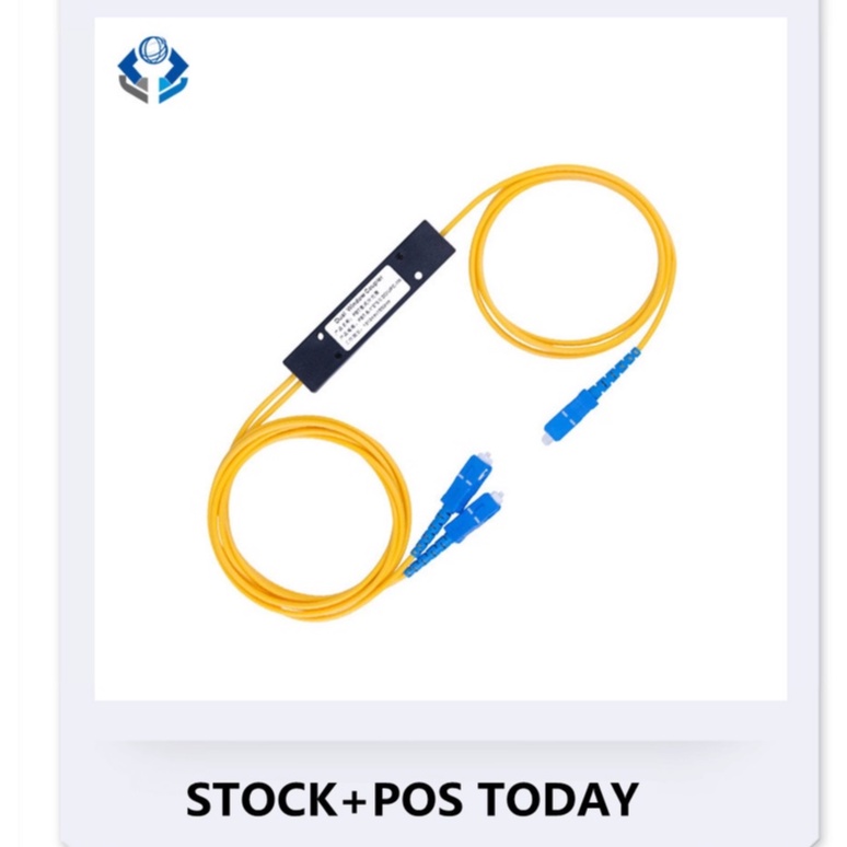 Ftth SC UPC 1X2 Plc Splitter Singlemode Fiber Optical Fbt Optical ...