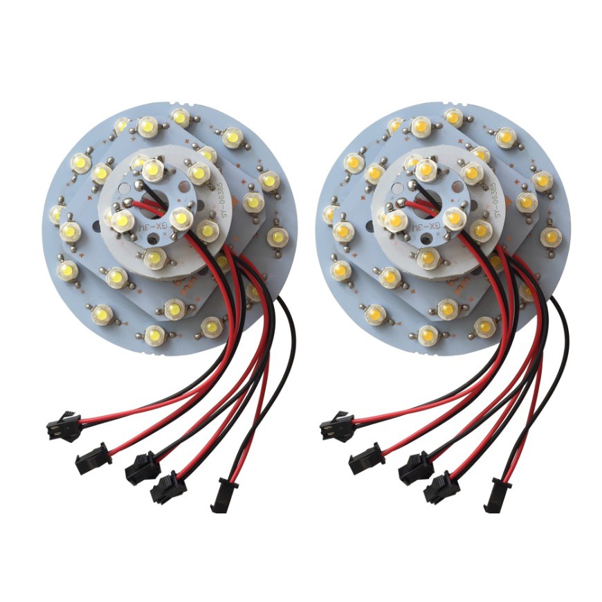 3W / 5W / 7W / 9W / 12W / 18W LED High-power Lamp Bead Board Round ...