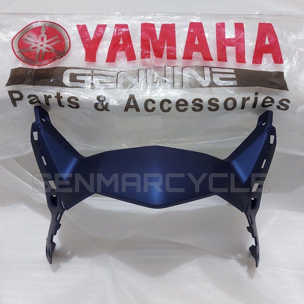 NMAX V2 MATTE BLUE CHIN COVER FRONT 2 OLD MODEL GENUINE STOCK (ORIGINAL ...
