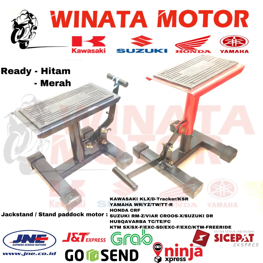 Universal JACKSTAND/PADDOCK STAND/SUPERMOTO MOTORCROSS TRAIL KLX CRF ...