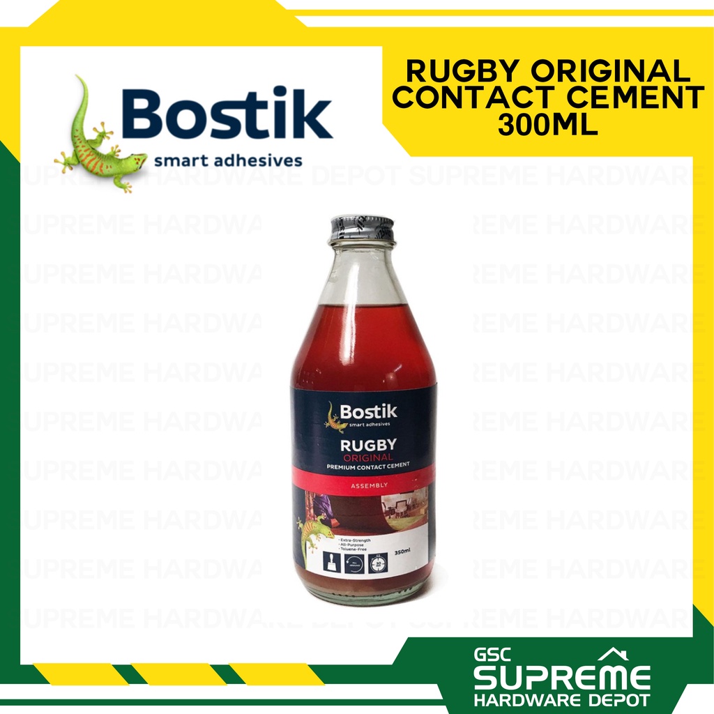 Bostik Rugby Original Contact Cement 300ml | Shopee Philippines
