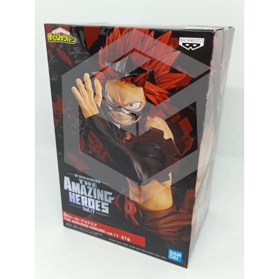 BANPRESTO MY HERO ACADEMIA THE AMAZING HEROES VOLUME 17 RED RIOT/EIJIRO KIRISHIMA | Shopee ...