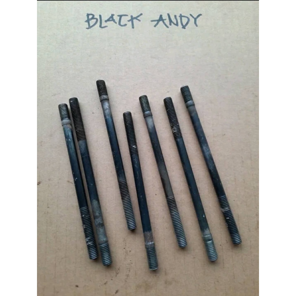 MESIN Axle Bolt Head Block Engine Upper Raider 2 Stroke Shark And ...