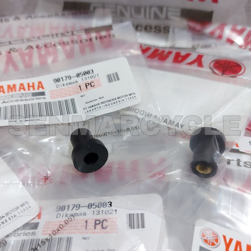 GENUINE RUBBER NUT VISOR NMAX ORIGINAL YAMAHA | Shopee Philippines