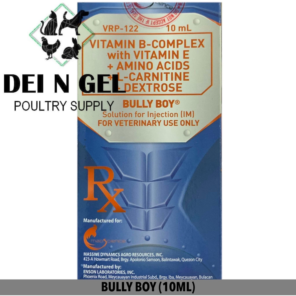 Bully Boy for Gamefowl 10ml | Shopee Philippines