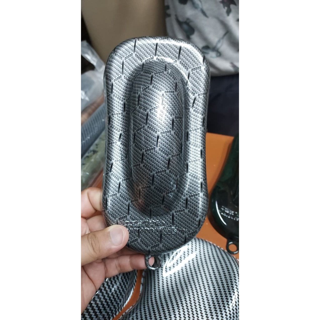 Hydrographic / Carbon Fim - Silver Honeycomb LCF097A (1meter x 0.5meter ...