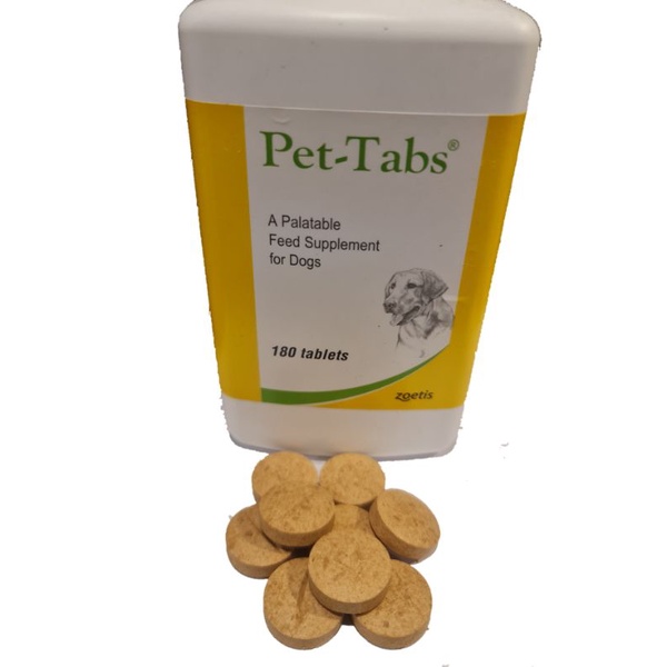Pet-Tabs Feed Supplement for Dogs (AUG 2025 expiry) TINGI Pet Tabs ...