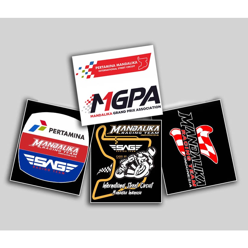 Mandalika Racing Team Stickers Mandalika circuit Stickers Mandalika ...