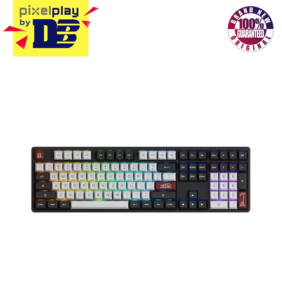 AKKO Dracula Castle 5108S RGB Mechanical Keyboard (TTC Speed Silver ...
