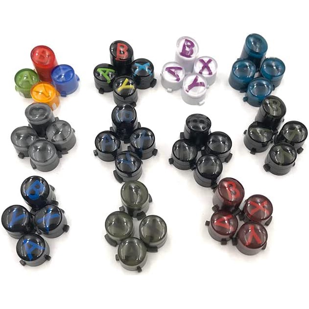 A B X Y Button Replacement ABXY Key Buttons for Xbox One Xbox One X S ...