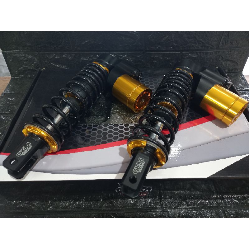 AEROX155 V1,V2 OKM RACING REAR SHOCK FULL CNC ALLOY | Shopee Philippines