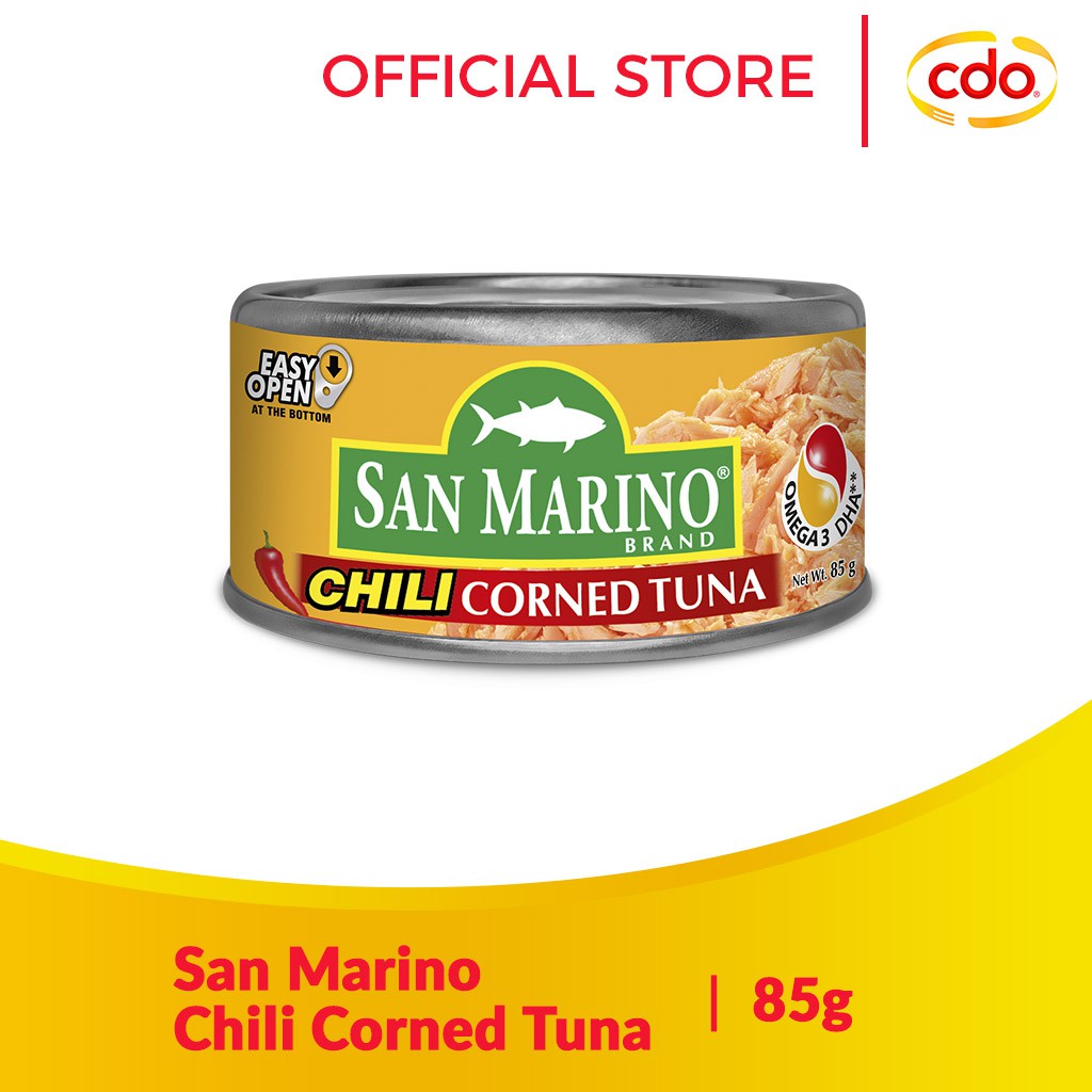 SAN MARINO Chili Corned Tuna 85g | Shopee Philippines
