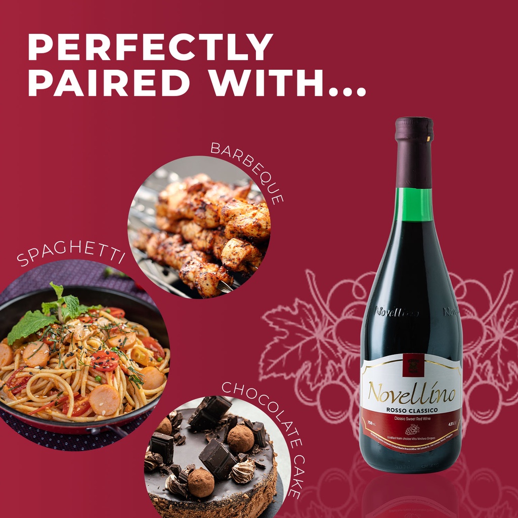 Novellino Rosso Classico Red Wine | Shopee Philippines