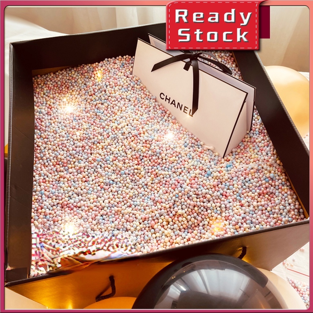 10g/20g/50g Colorful Styrofoam Ball Macaroon Ball Mini Foam Ball Hadiah ...