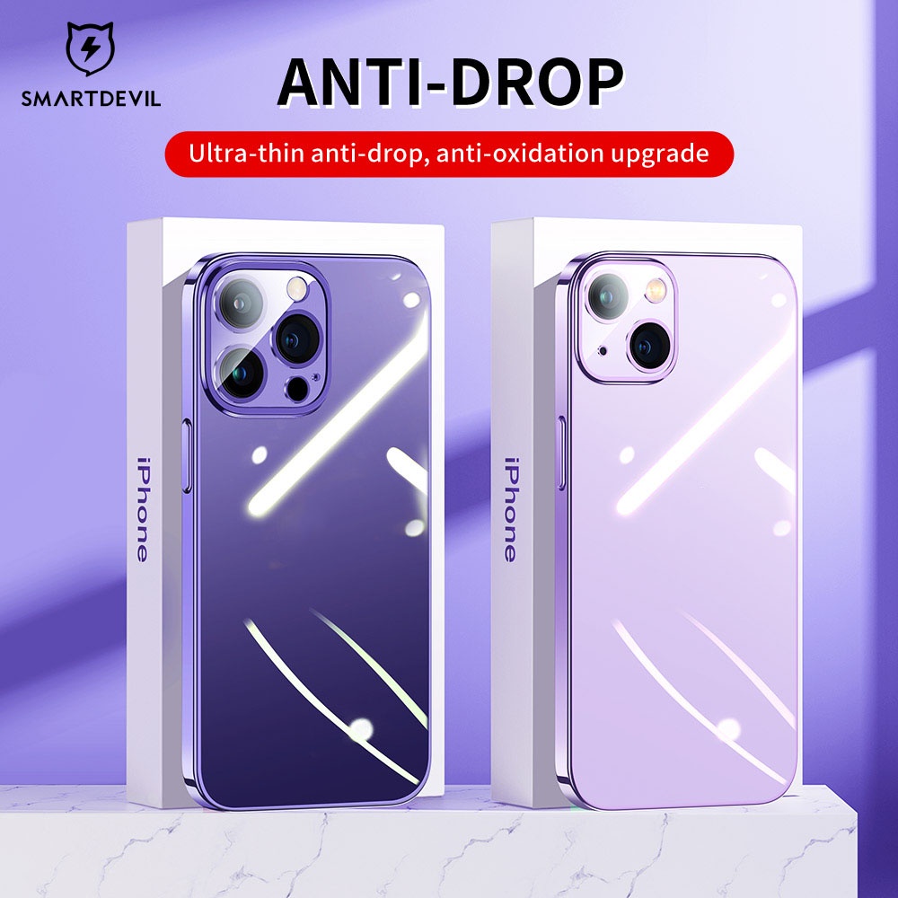 SmartDevil Transparent Shock Resistant Phone Case For iPhone 14/14 plus ...