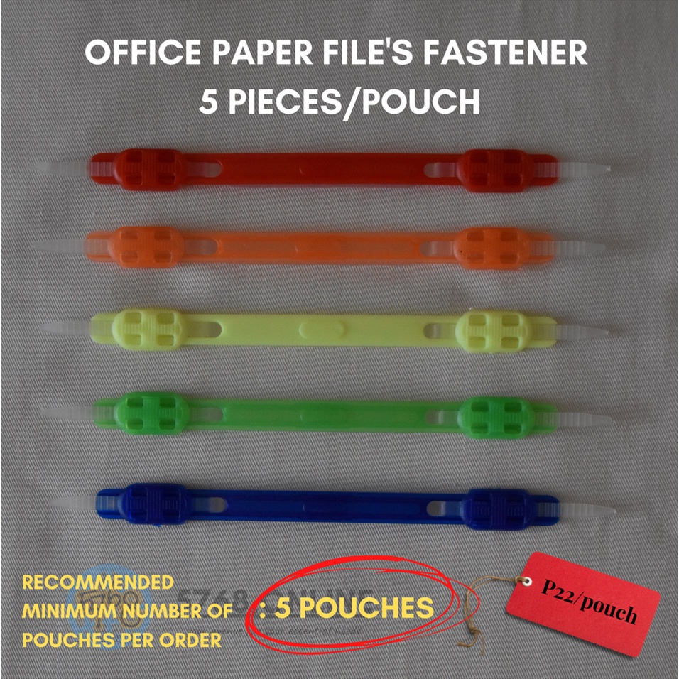 Scorr Plastic Fastener 5pcs/pouch | Shopee Philippines
