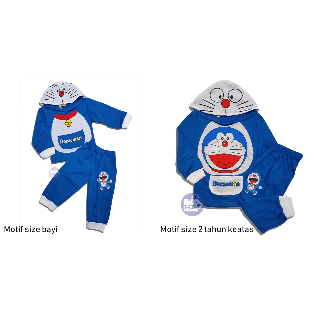 Long Doraemon Children's Suit Nightgowns Doraemon Boys Girls Cool Kids ...