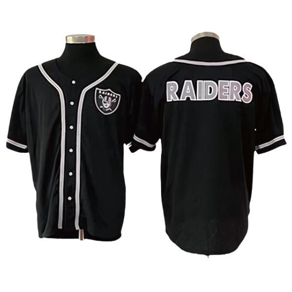 BASEBALL JERSEY RAIDERS PATCH EMBROIDERY (UNISEX) | Shopee Philippines