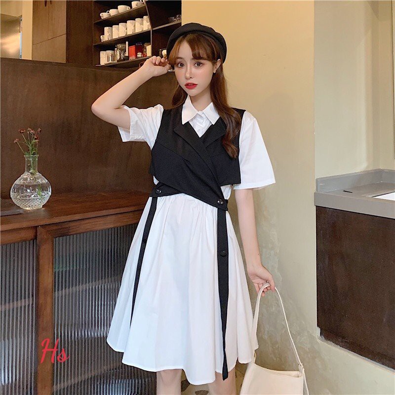 Shirt dress set with gile "real photo and review "young STYLE" WITH ...