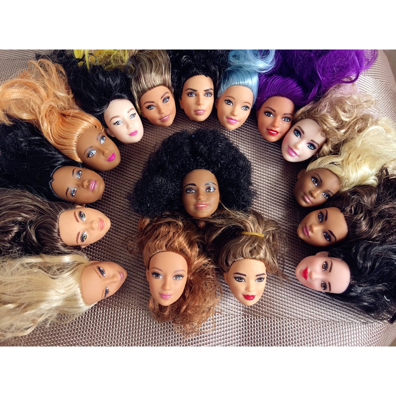 Random 5 Pcs Rare Collection Doll Heads Accessories | Shopee Philippines