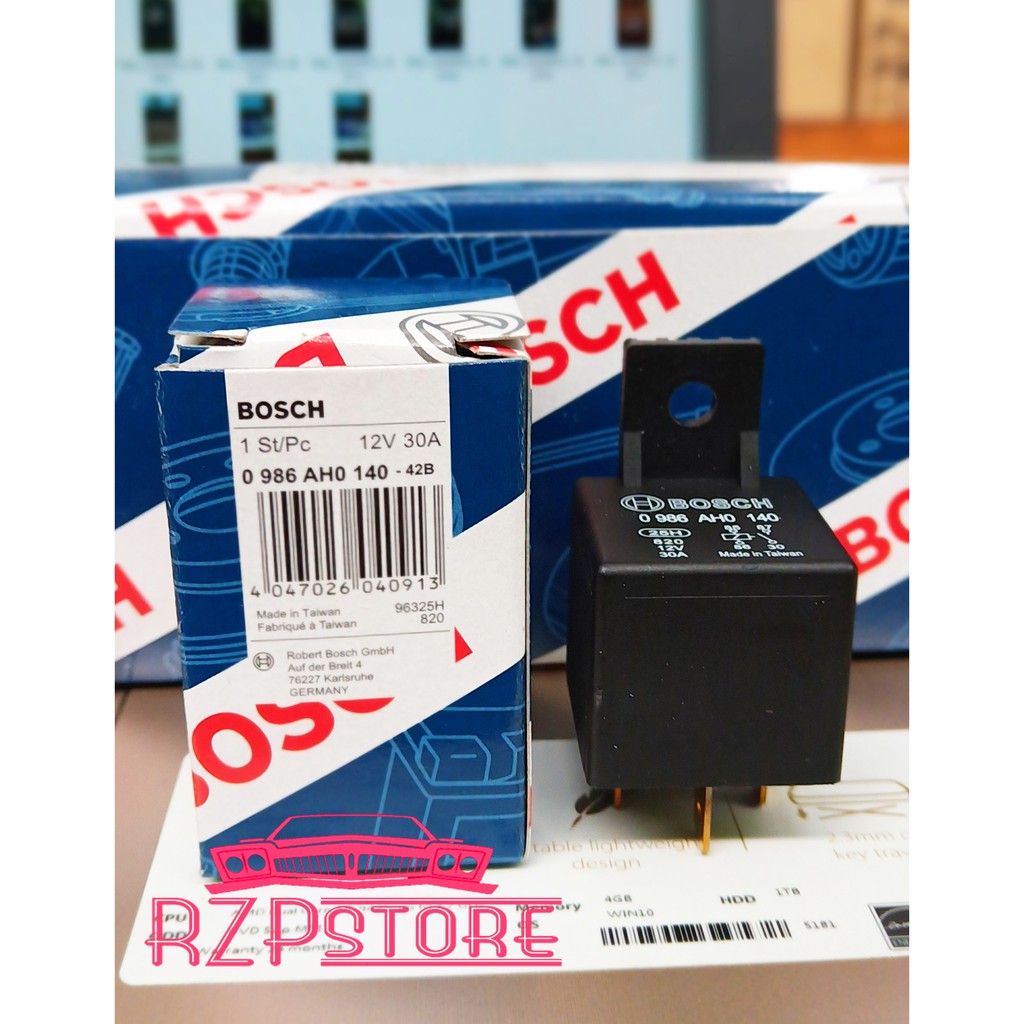 Original Bosch 12V volt 4 Leg Relay Original Bosch Relay | Shopee ...