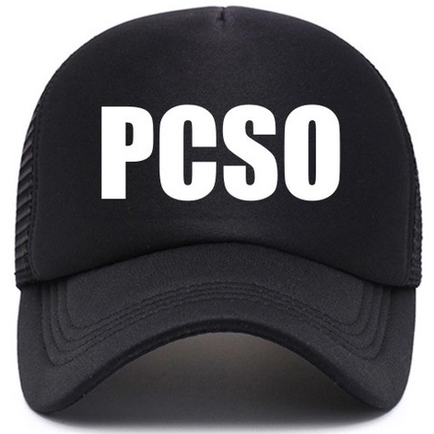 HIGH QUALITY PCSO Mesh Cap Net Cap Trucker Hat Baseball Cap | Shopee ...