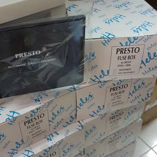 Mcb presto outbow box 6 group fuse box fuse ob 3806 | Shopee Philippines