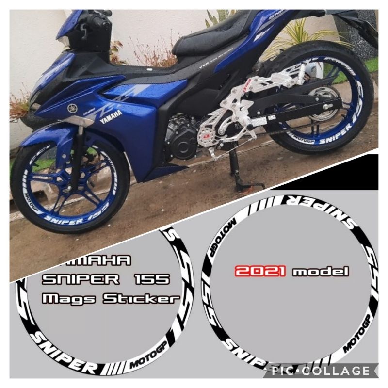 sniper 155 mags sticker front and rear all sides | Shopee Philippines