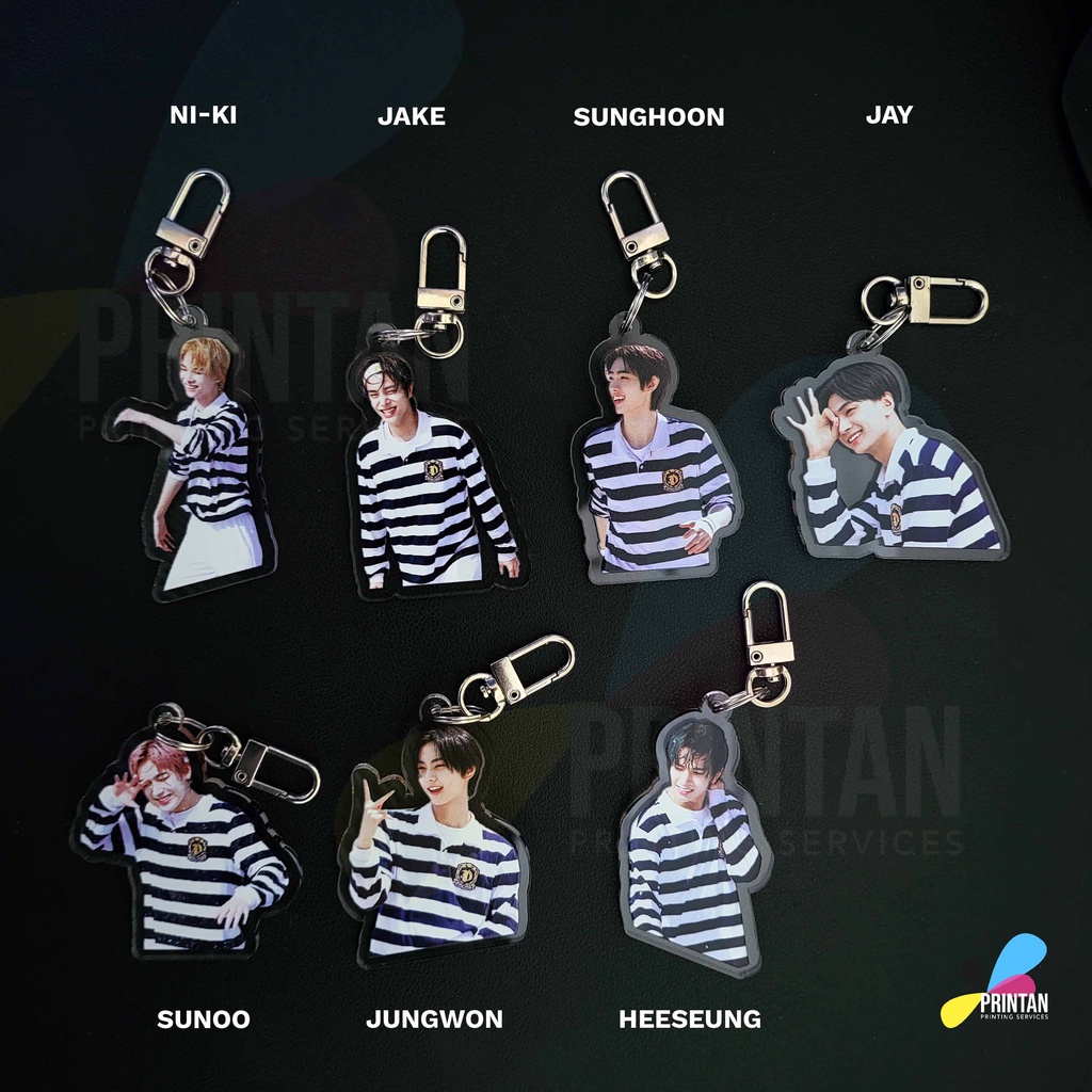 Customize 1 inch Max size Acrylic Keychain Back To Back UV Print (COD ...