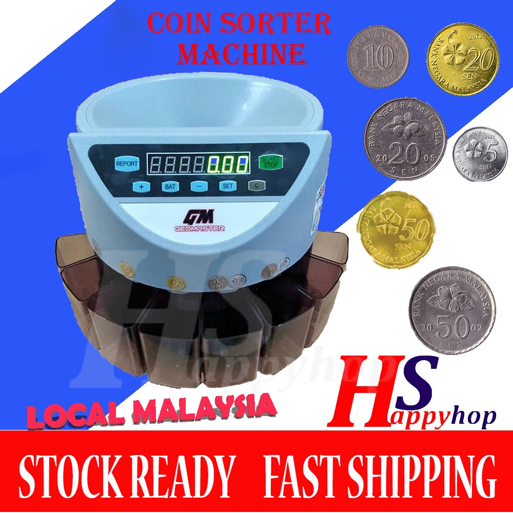 Electrical Money Coin Counter Machine | Shopee Philippines